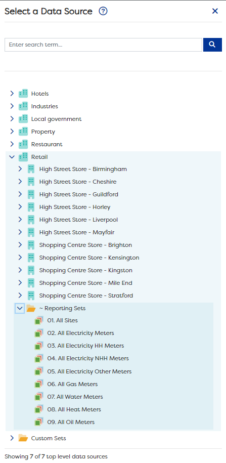 Run a report on multiple sites or meters – Stark ID Support