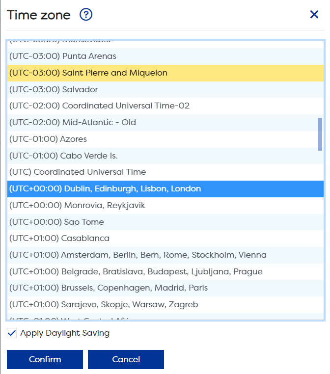 Changing your time zone – Stark ID Support
